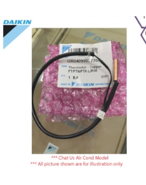 (GENUINE PARTS) DAIKIN Indoor Coil Sensor/ Thermistor Copper Ceiling ...