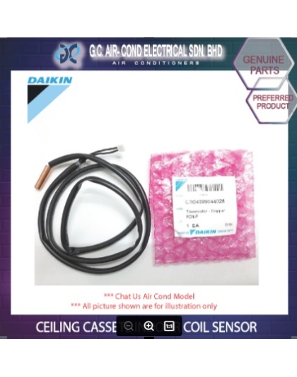 (GENUINE PARTS) DAIKIN Indoor Coil Sensor/ Thermistor Copper Ceiling ...